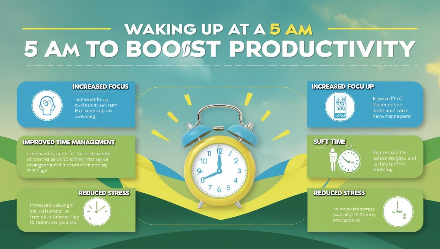 Boost Your Productivity: How Waking Up At 5 AM - BroBlogger.com